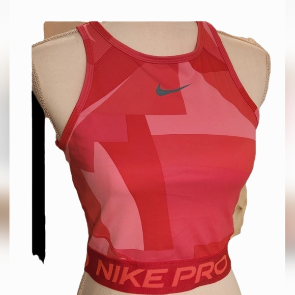 Nike | Intimates & Sleepwear | Nwot Nike Pro Dry Fit Pink Orange Sport ...